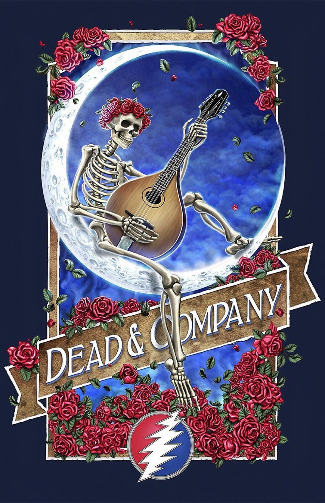 Dead & Company 2017 Tour Poster Grateful Dead Poster - Etsy