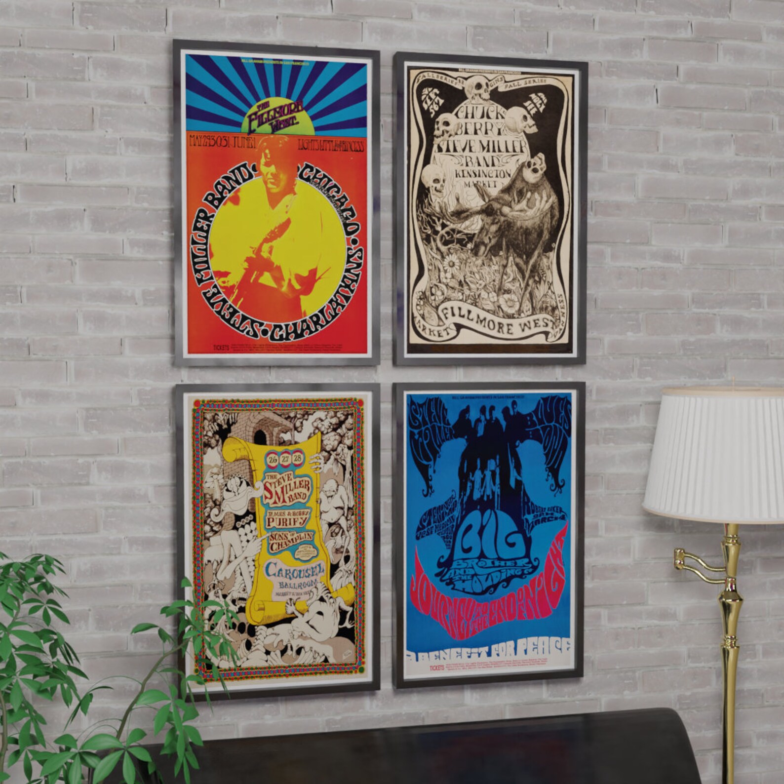 Steve Miller Band Chicago Concert Poster Steve Miller Band - Etsy