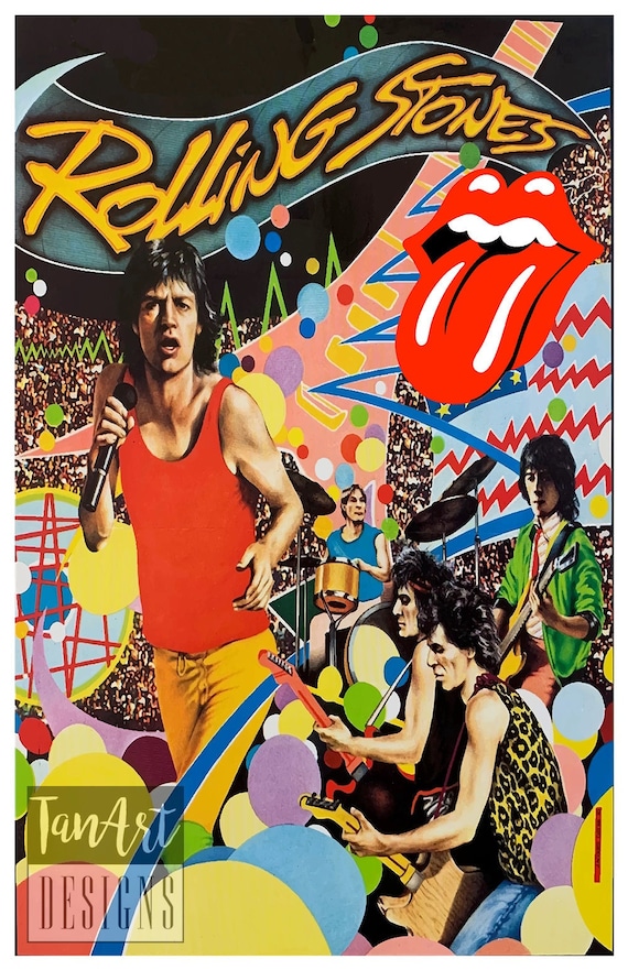 The Rolling Stones Concert Poster