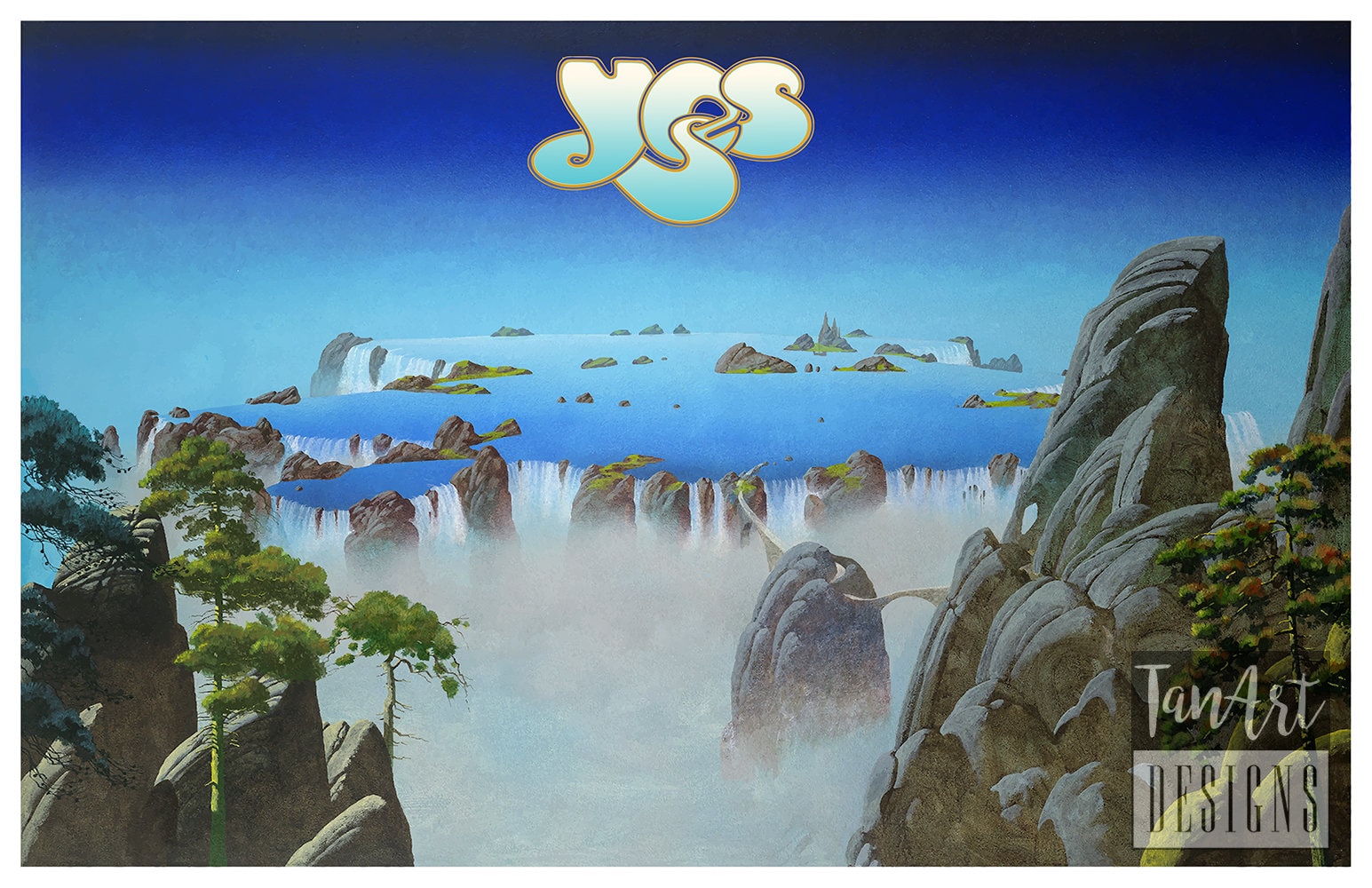Roger Dean Album Covers Yes