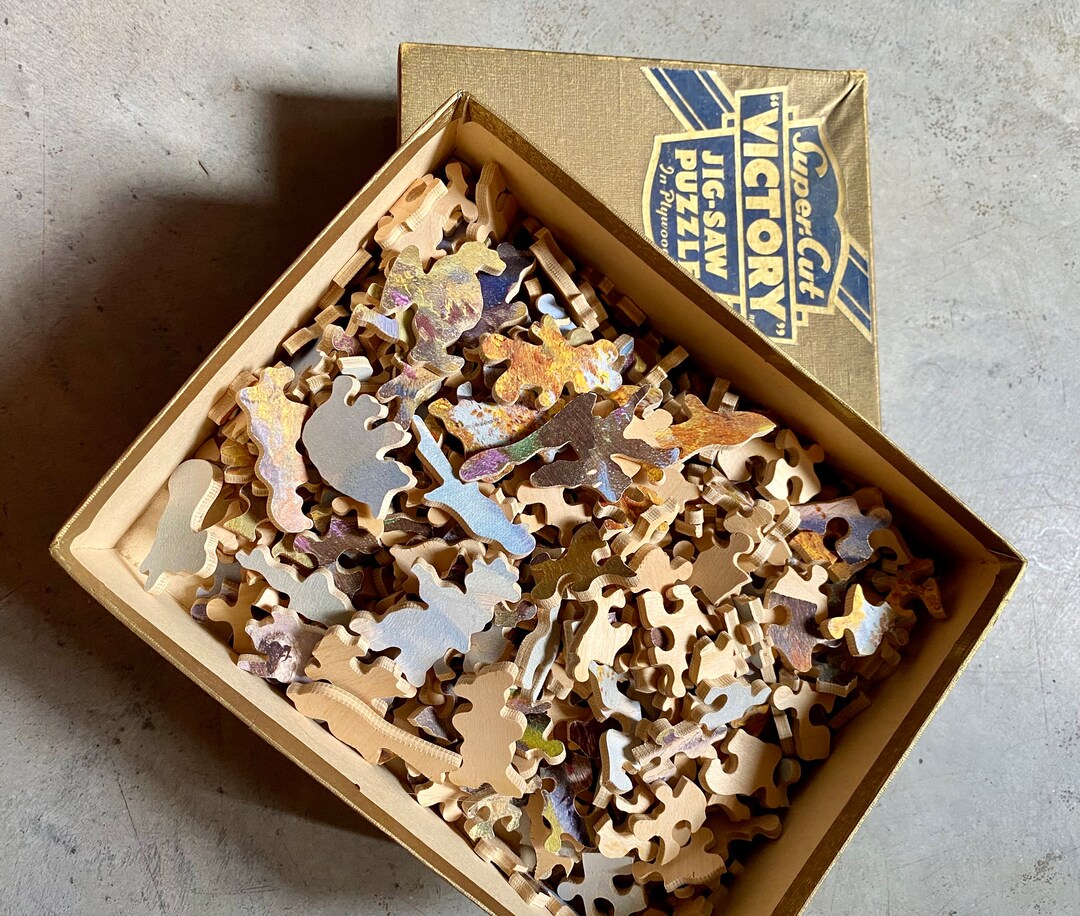 Super-cut Victory Plywood Jigsaw Puzzle Highland Fall - Etsy
