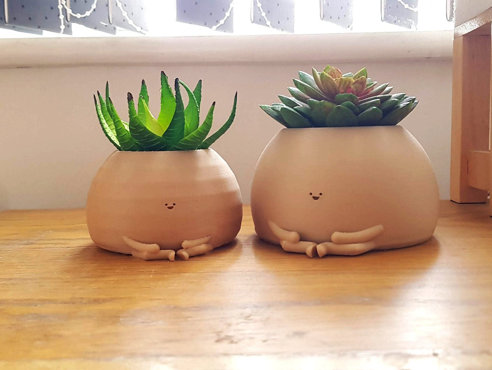 Yoga Pot Cute Plant Pot Plant Pot Sitting Planter Cute - Etsy
