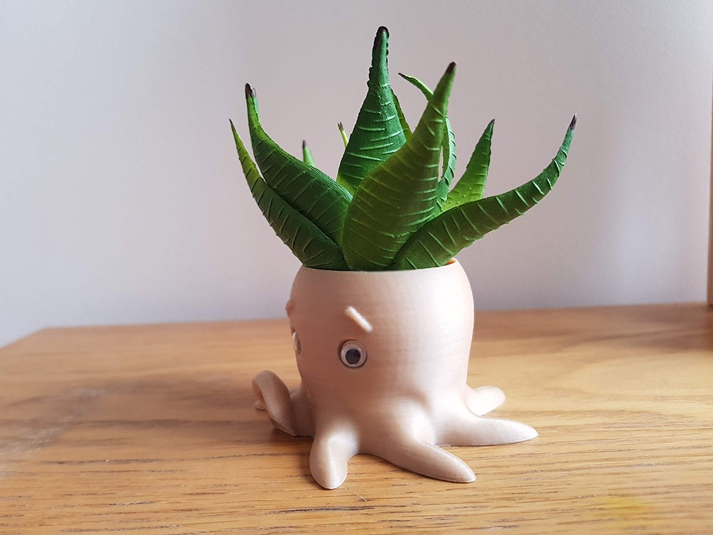 Octopus Planter | Animal Planter | Cute Planter | Indoor Planter ...