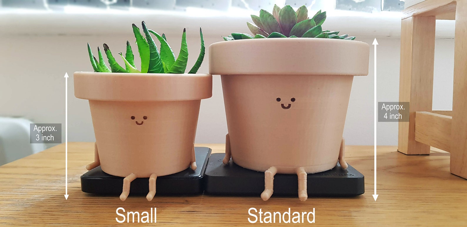 Sitting Pot Cute Plant Pot Plant Pot Sitting Planter - Etsy