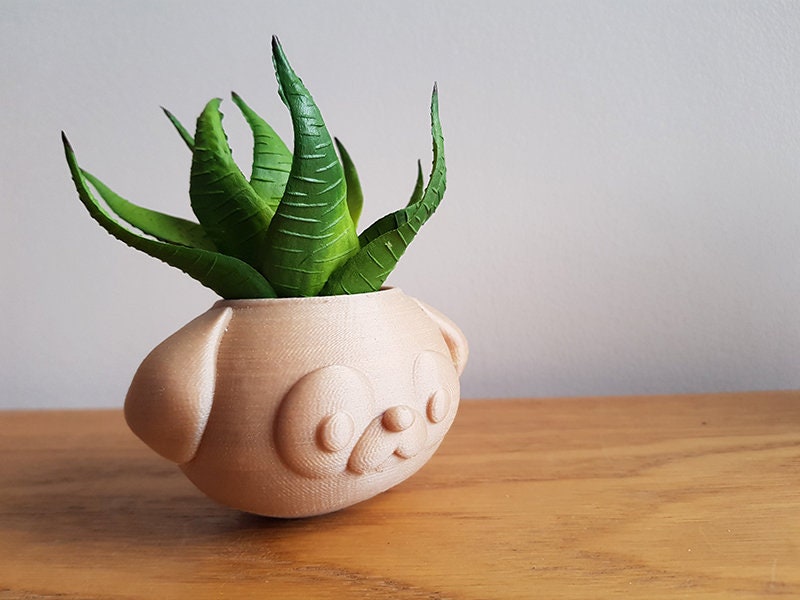 Dog Planter Pug Planter Doggy Planter Animal Planter - Etsy UK