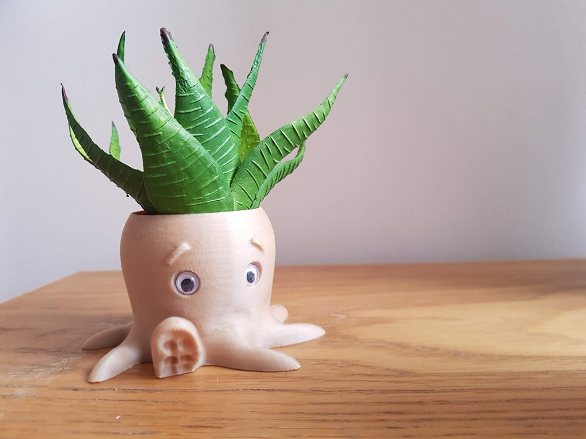 Octopus Planter Animal Planter Cute Planter Indoor | Etsy