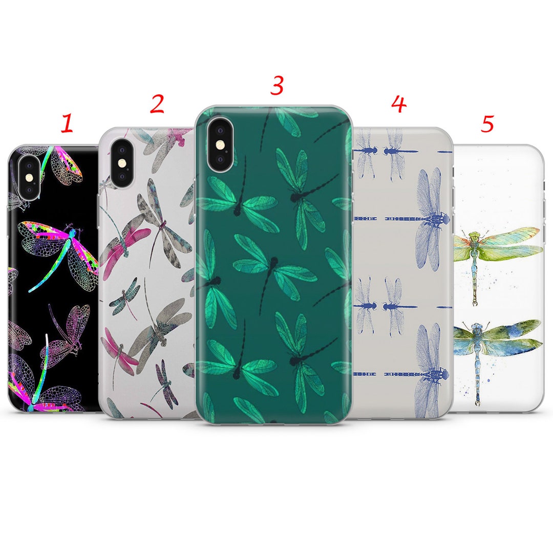 Dragonfly Phone Case Vintage Cover for iPhone 15,14,13,12 Pro,11,8+,xr ...