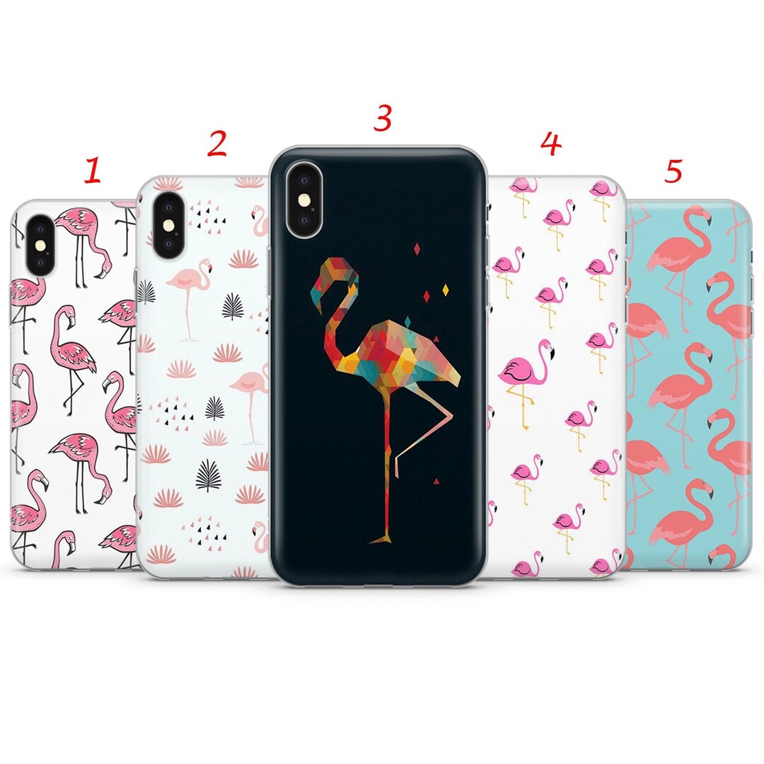 Pink Flamingo Phone Case Tropical Case for iPhone 15,14,13,7,8+,xr,xs ...