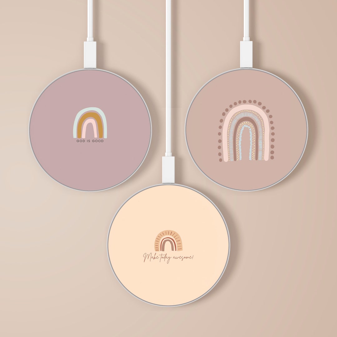 Rainbow Wireless Charger Pastel God Fast Charging Station for iPhone 13 ...