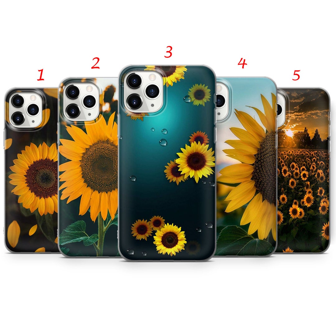 Flower Phone Case Sun Case for iPhone 15,14,13,12,11 Pro,8,7,xs,xr ...