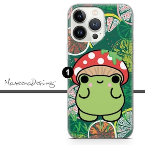 Cute Frog Phone Case Froggy Case for iPhone 15,14, 13 12 11 Pro, XR ...