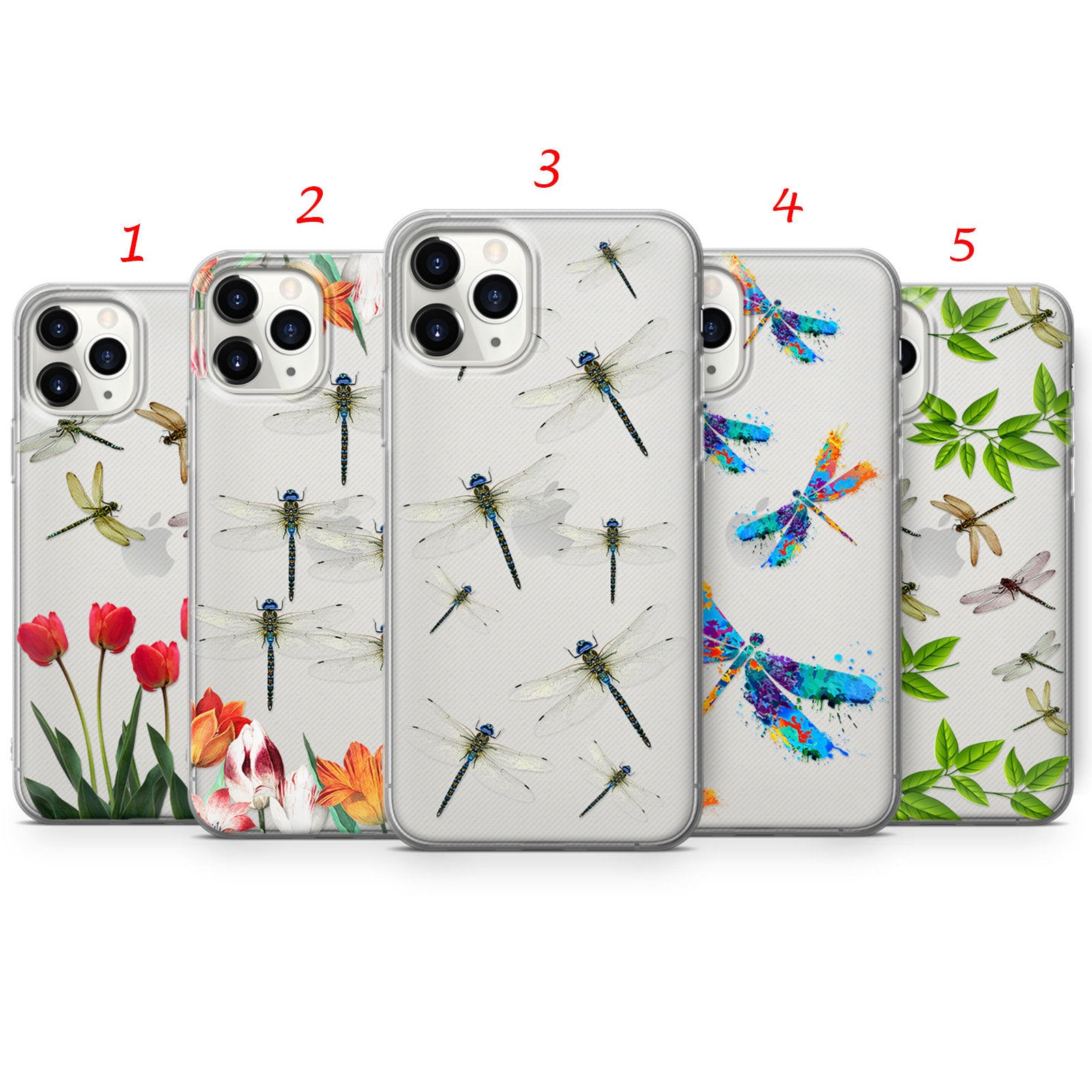 Clear Flower Phone Case Spring Cover for Iphone - Etsy