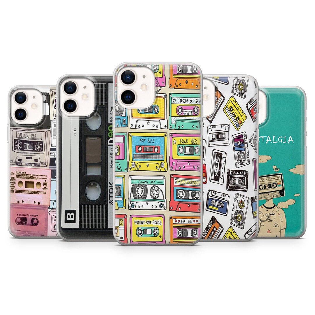 Music Phone Case Retro Phone Case for iPhone 15,14,13,11 Pro,12,xr,xs,8 ...