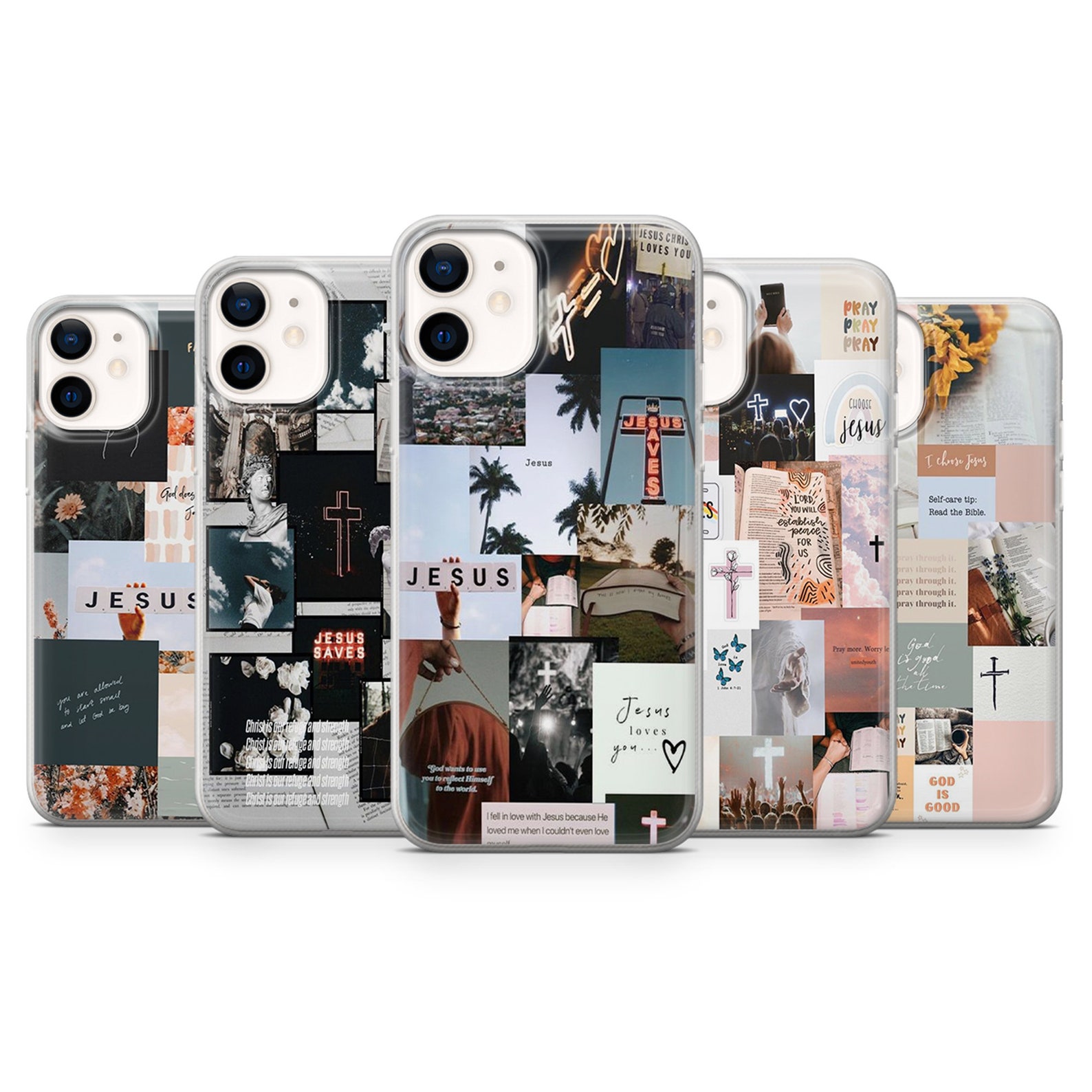 Bible Verses Case Christian Case for iPhone 15,14,13,12,11,xr,xs,8+,7 ...
