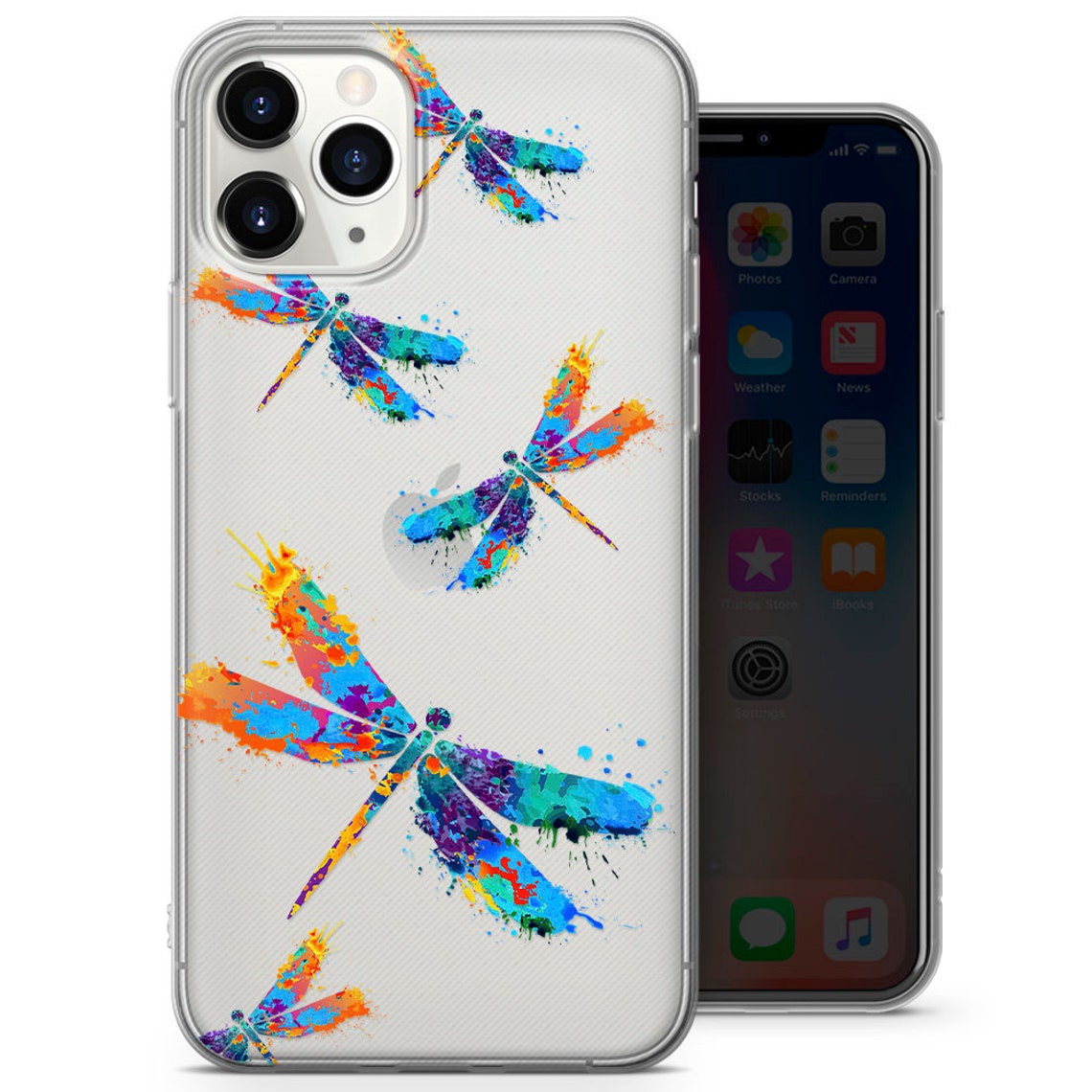 Clear Flower Phone Case Spring Cover for Iphone - Etsy