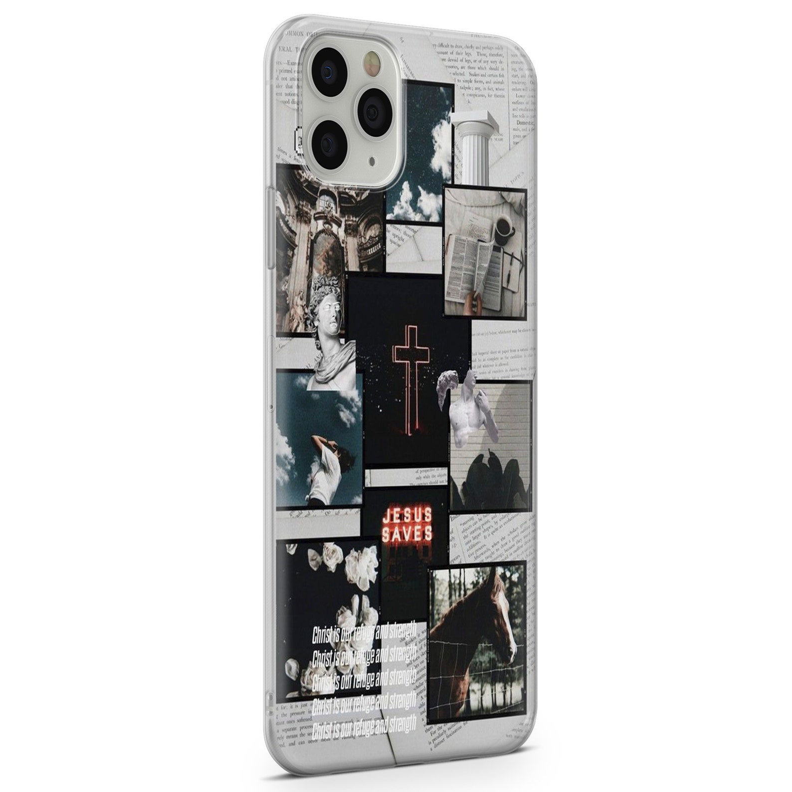 Bible Verses Case Christian Case for iPhone 15,14,13,12,11,xr,xs,8+,7 ...