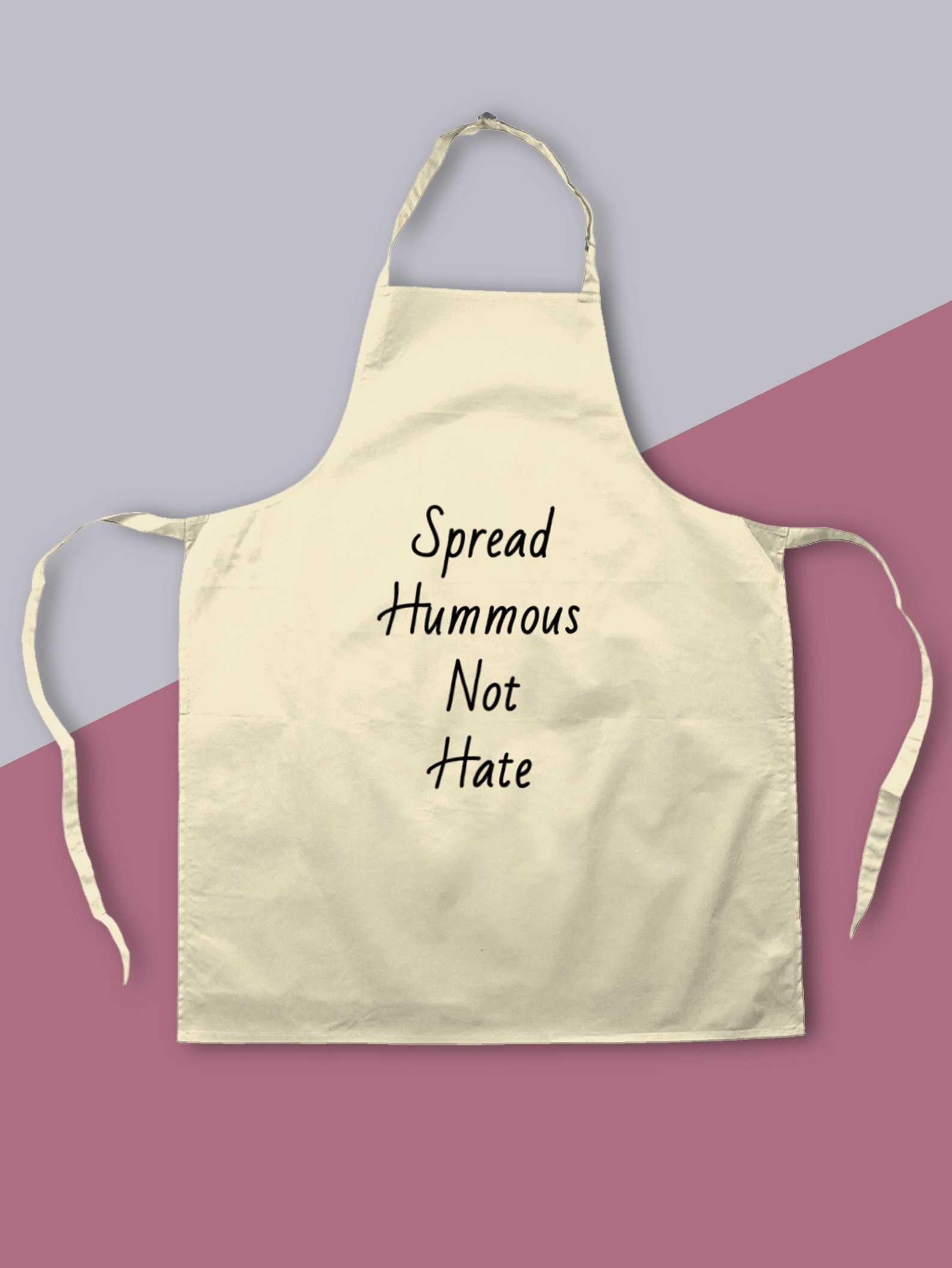 Vegan Gift. Vegan Apron. spread Hummous Not Hate Apron. - Etsy