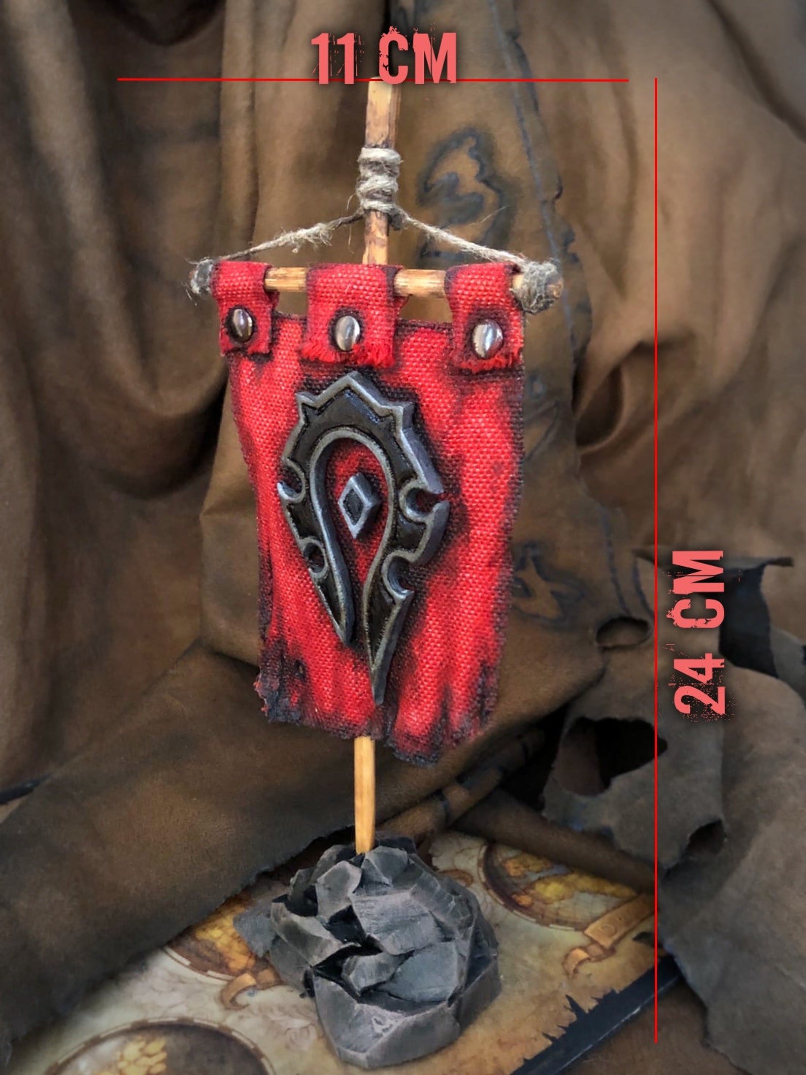 World of warcraft Banner Standard of the Horde Horde Standard | Etsy