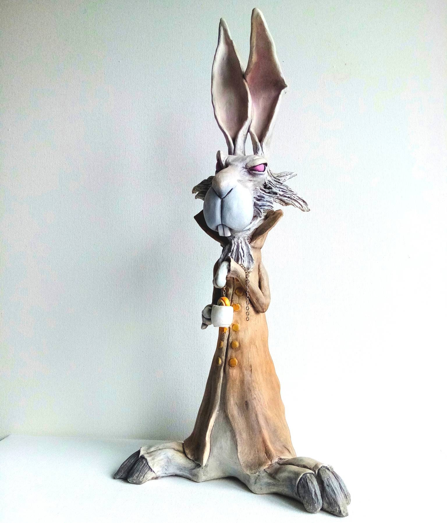 Mad March Hare. Alice in Wonderland. Made to Order - Etsy