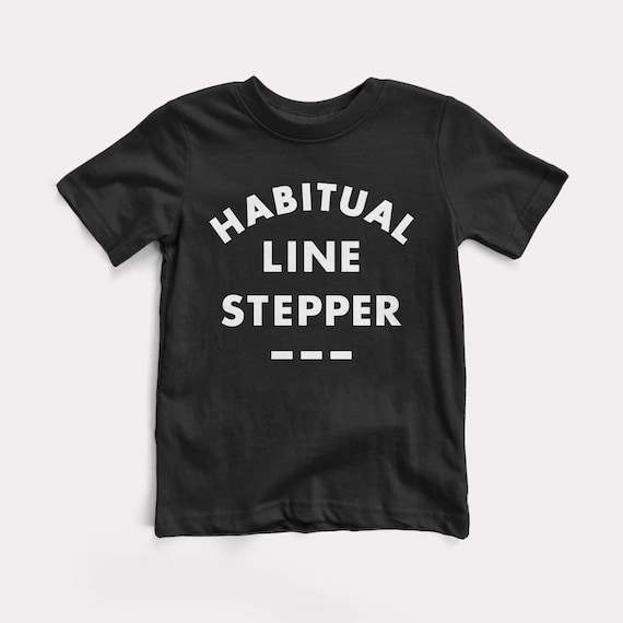 Habitual Line Stepper Baby Kids Tee Babydoopy Toddler - Etsy
