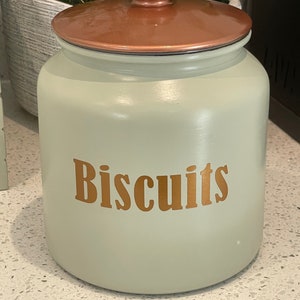 Sage Green Tea Coffee Sugar Canisters Biscuit,utensil, Jars Bread Bin ...