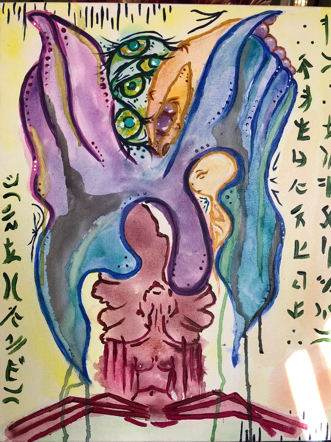 Life Acrylic on Canvas - Etsy
