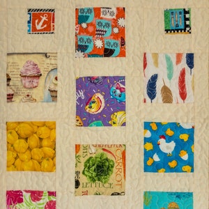 Eye Spy Quilt, I Spy Quilt, Heirloom, Handmade, Toddler,preschooler ...