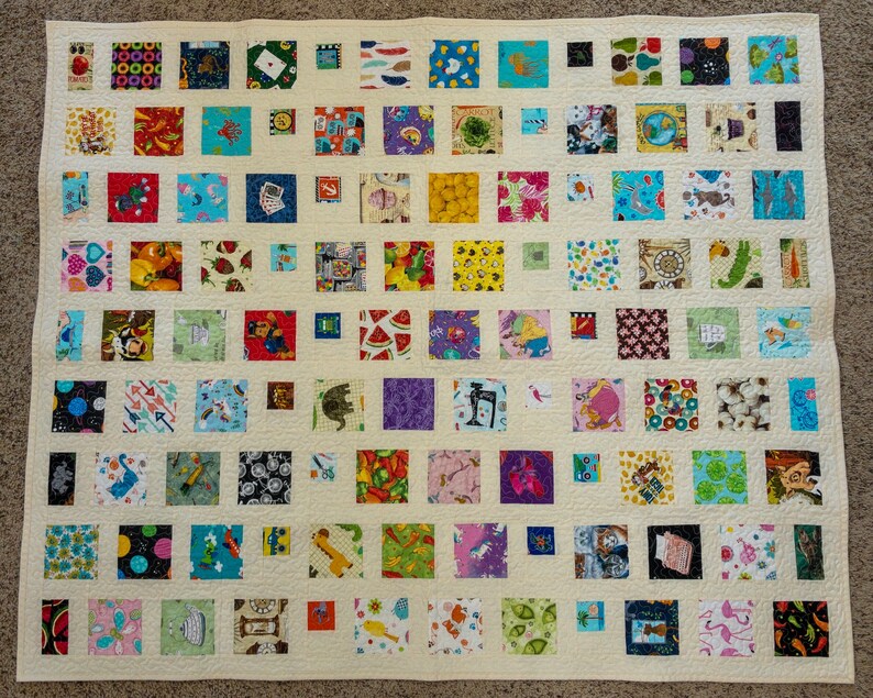 Eye Spy Quilt, I Spy Quilt, Heirloom, Handmade, Toddler,preschooler ...