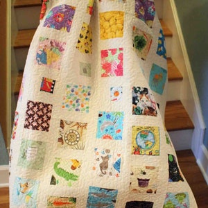 Eye Spy Quilt, I Spy Quilt, Heirloom, Handmade, Toddler,preschooler ...