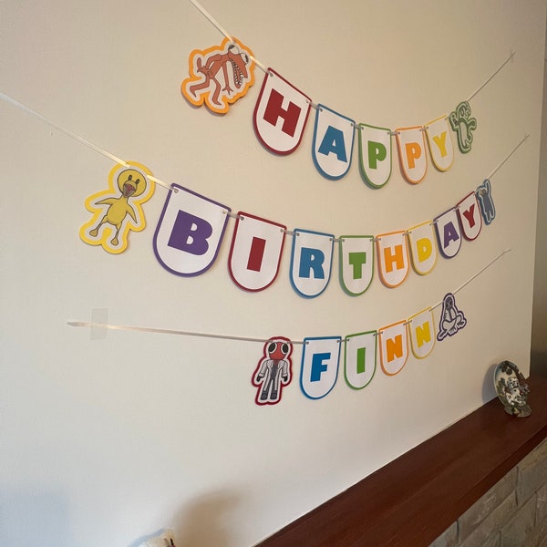 Friends Birthday Banner - Etsy UK