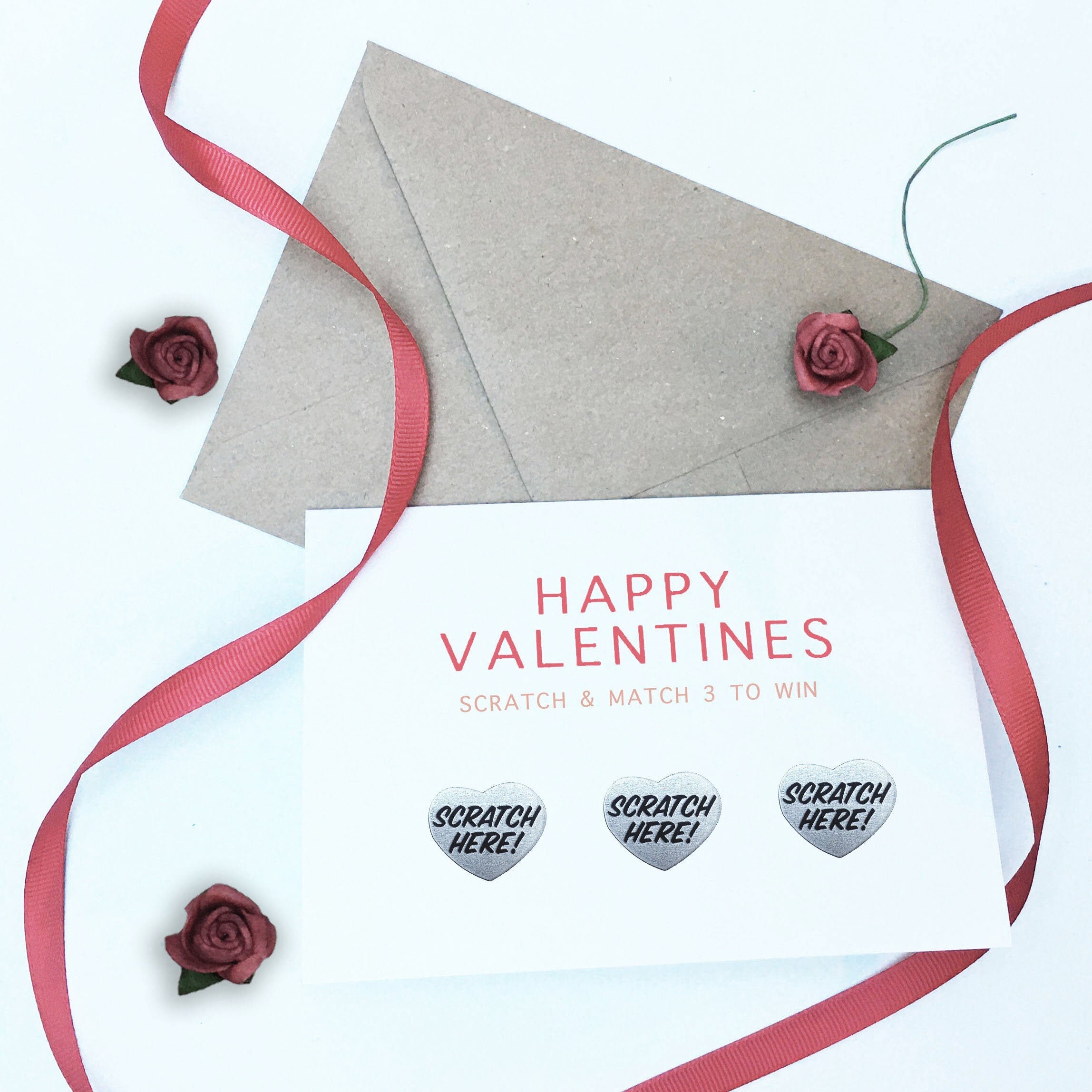 Scratch Off & Reveal Personalised Valentines Day Card Funny | Etsy