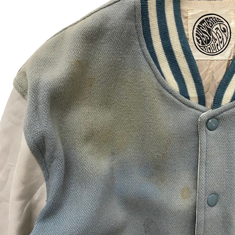 Very Rare Vintage Hysteric Glamour Leather Sleeve Varsity Jacket - Etsy