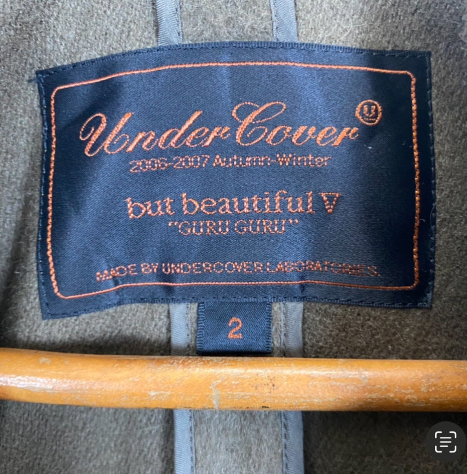 Very Rare Undercover but Beautiful guru Guru Long Coat Archive ...