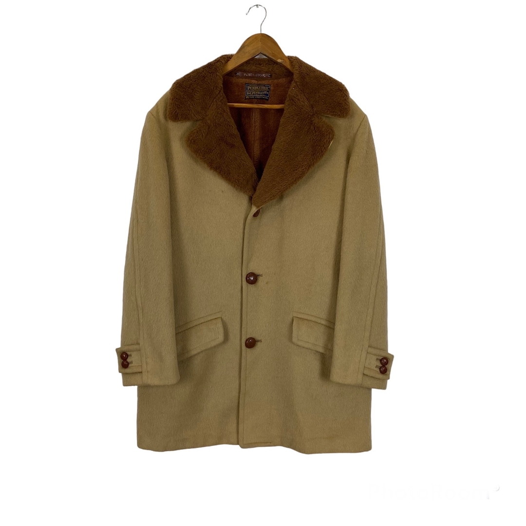 Vintage Pendleton Pure Virgin Wool Coat/long Coat - Etsy