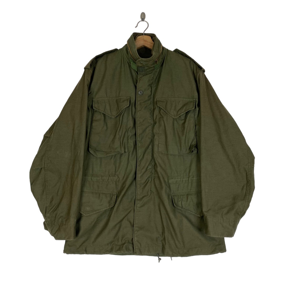Vintage M-65 Field Jacket Alpha Industries US Army Size Small Regular ...