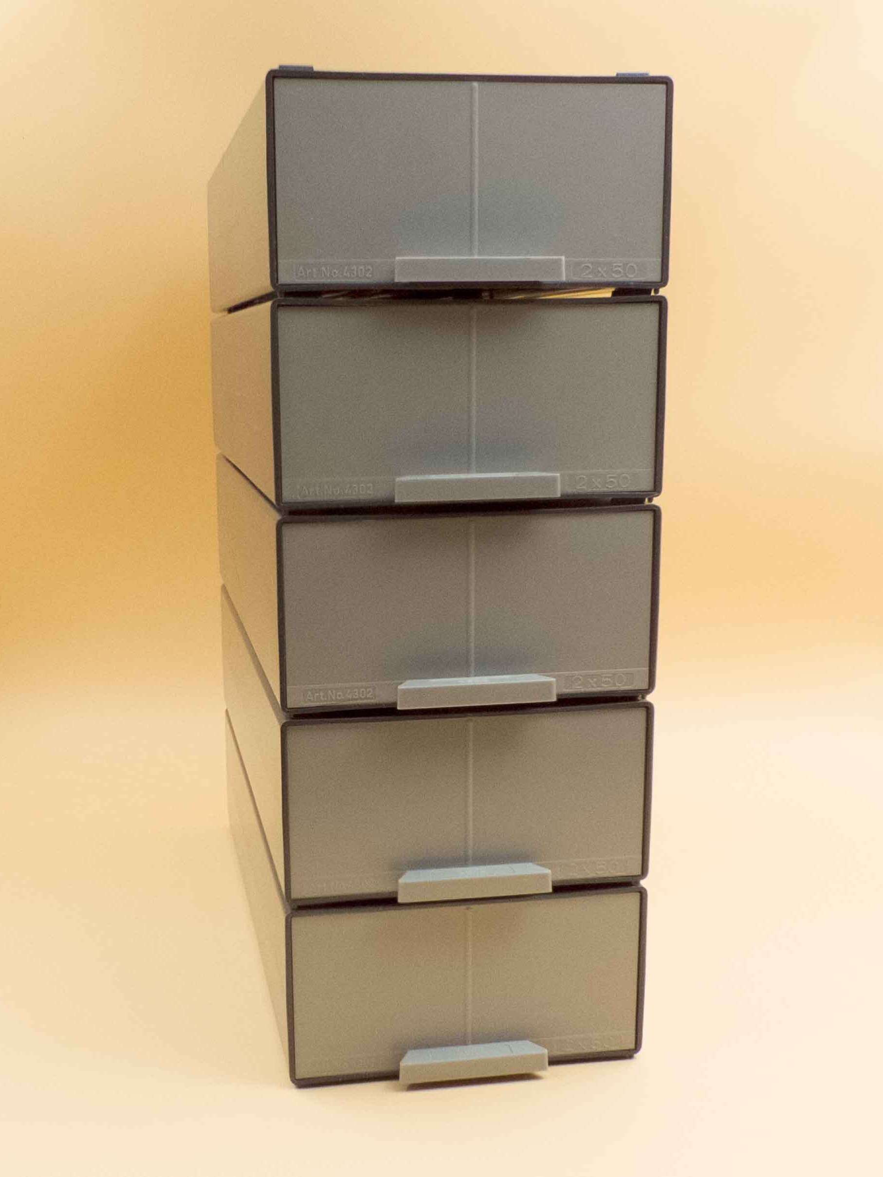 Plactic 35mm Slide Storage