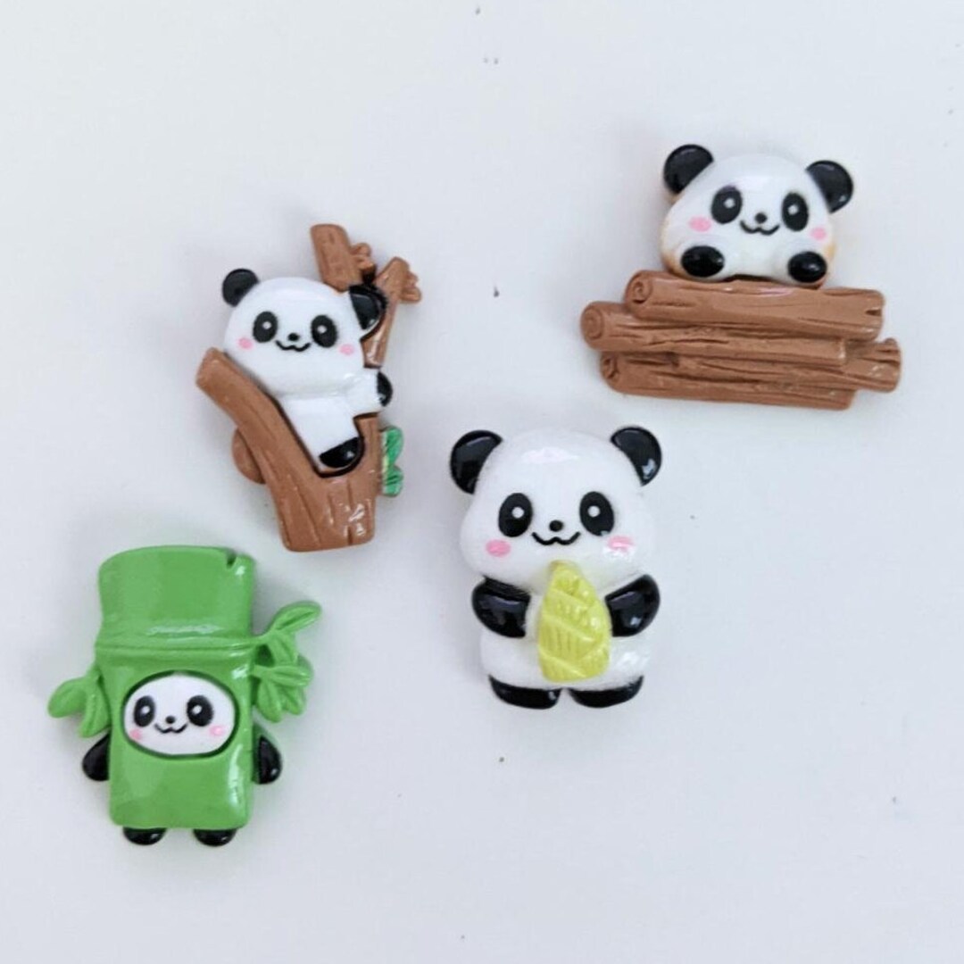 Panda Magnets Kawaii Panda Fridge Magnets - Etsy