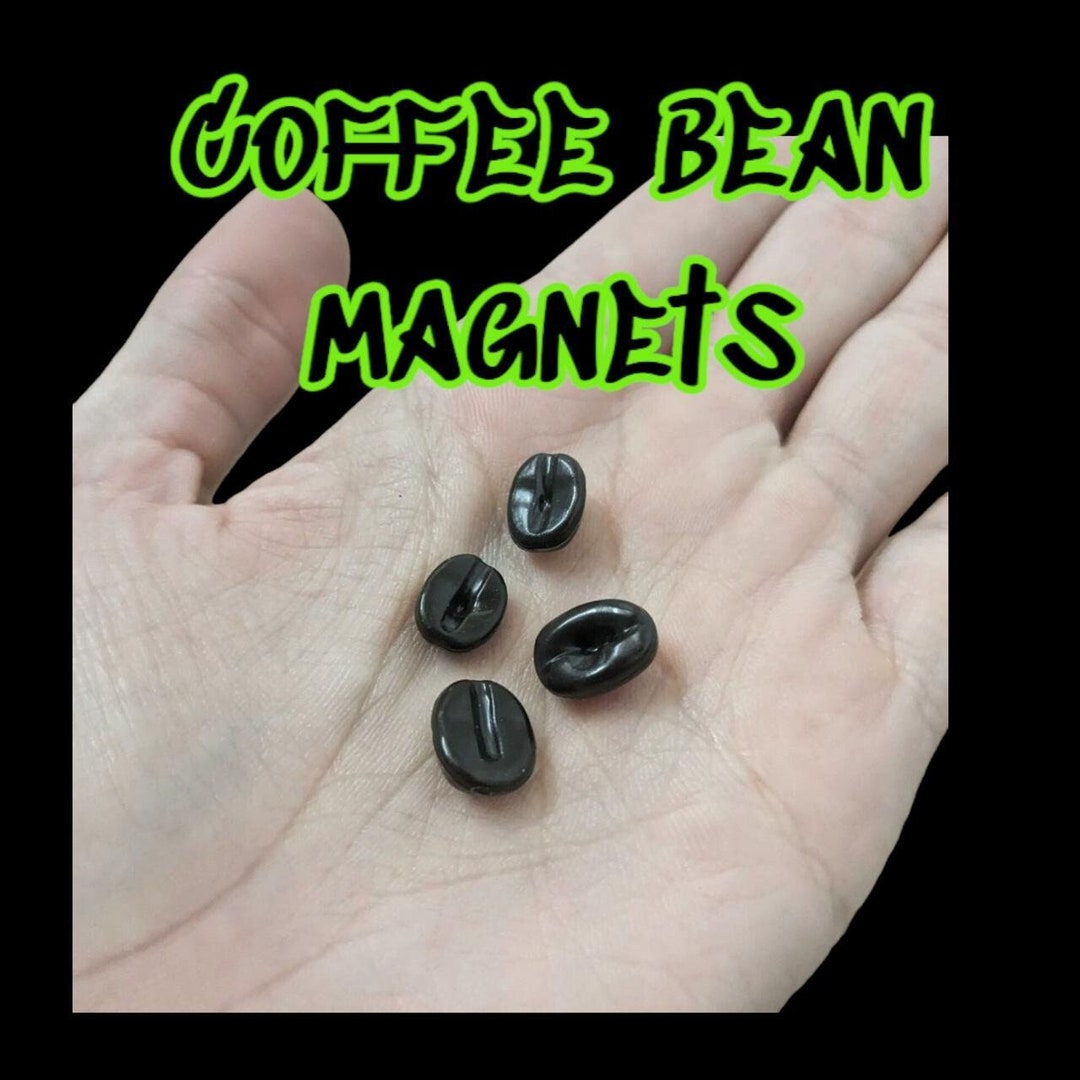 Coffee Bean Magnets , Food Magnets, Cute Magnets, Coffee Lover Gift - Etsy