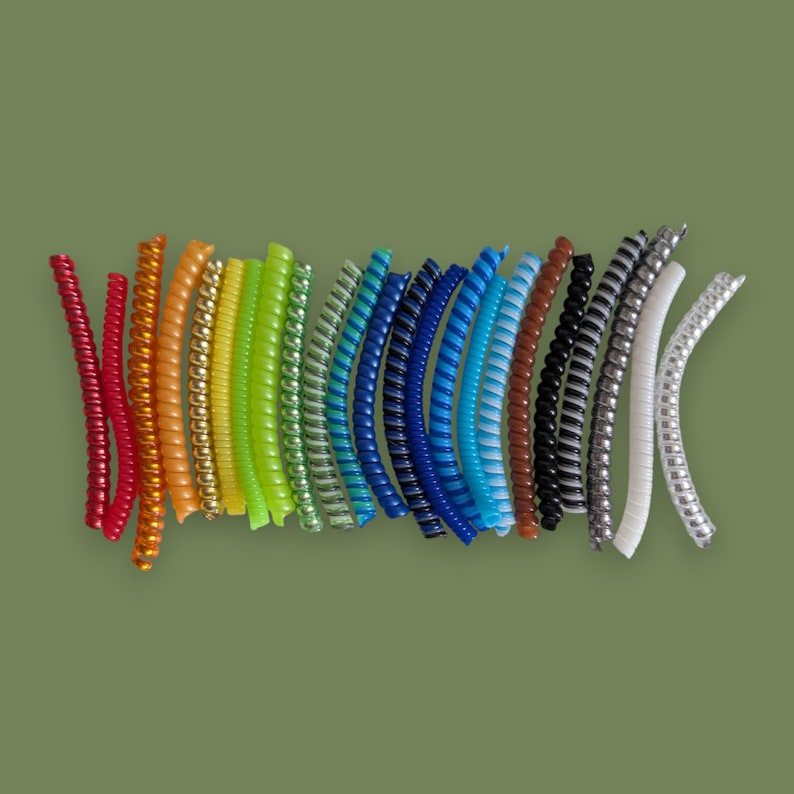 ALL COLORS Hearing Aid Tube Twists: Decorative Hearing Device Coils - Etsy