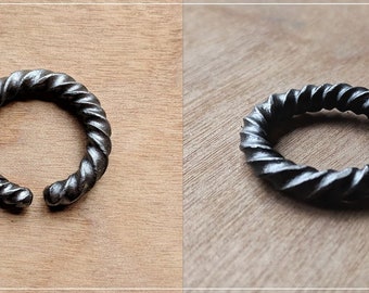 Blacksmith Viking Ring | Etsy UK
