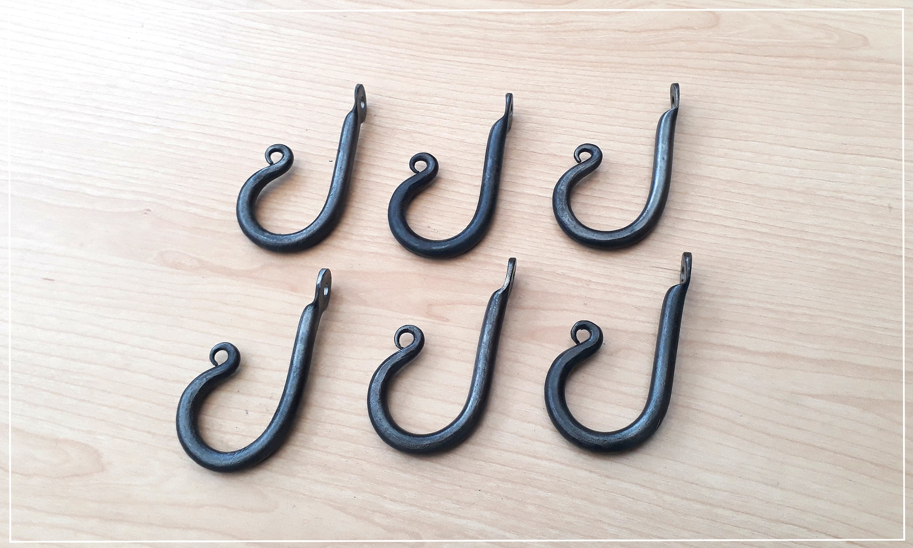 Blacksmith Wall Hook medium | Etsy