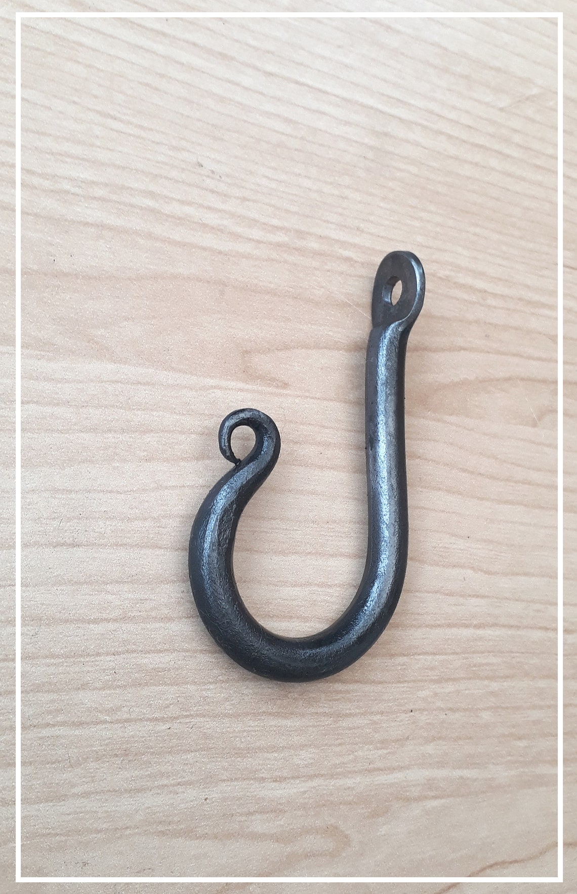 Blacksmith Wall Hook medium - Etsy
