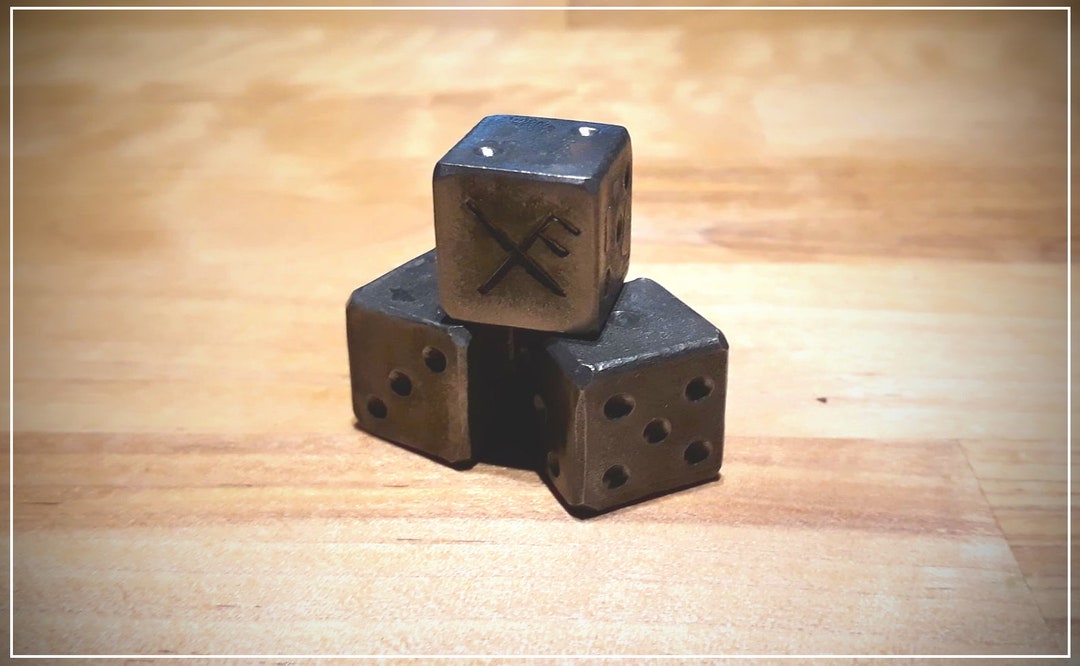 Blacksmith Rune Dice (set of Three) - Etsy
