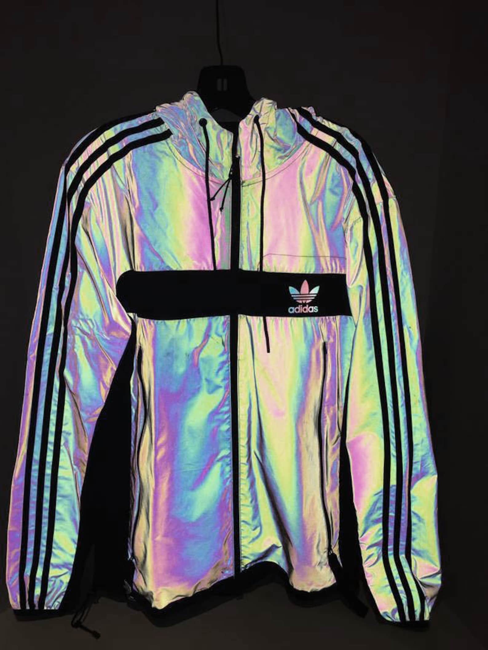 Iridescent Reflective STRETCH Fabric Spandex 4-way Stretch - Etsy