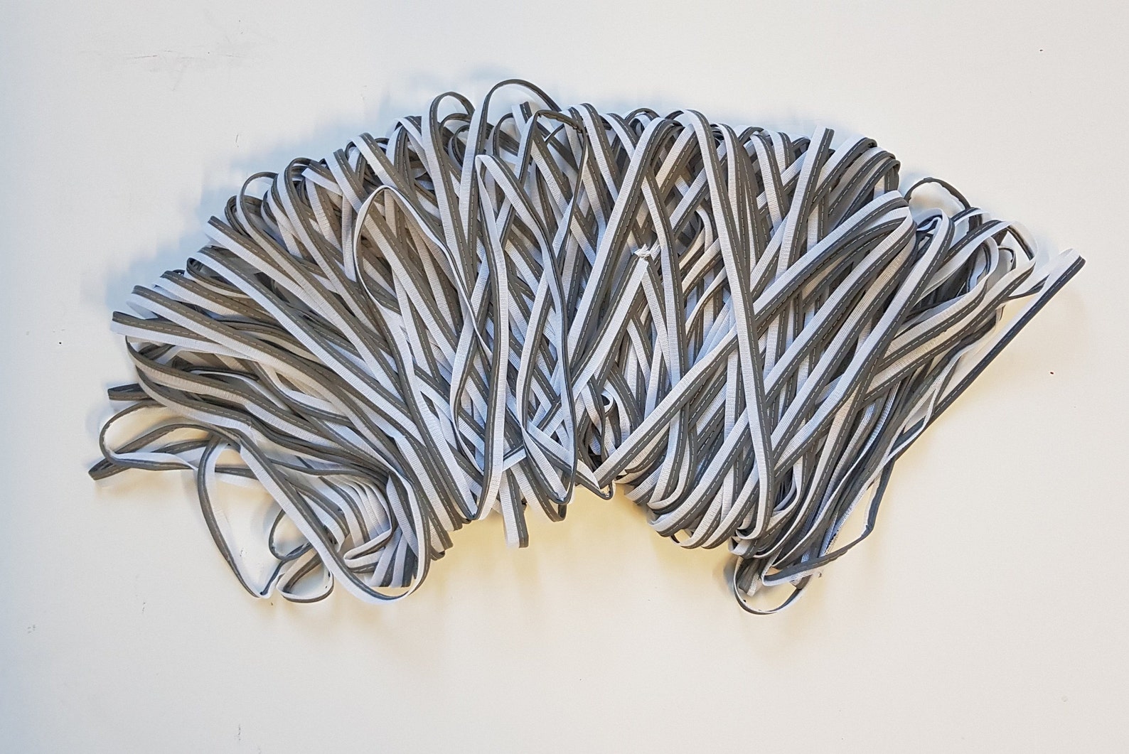 Retro Reflective Piping in Rainbow, Silver, Gray and Stretch, Sew On ...
