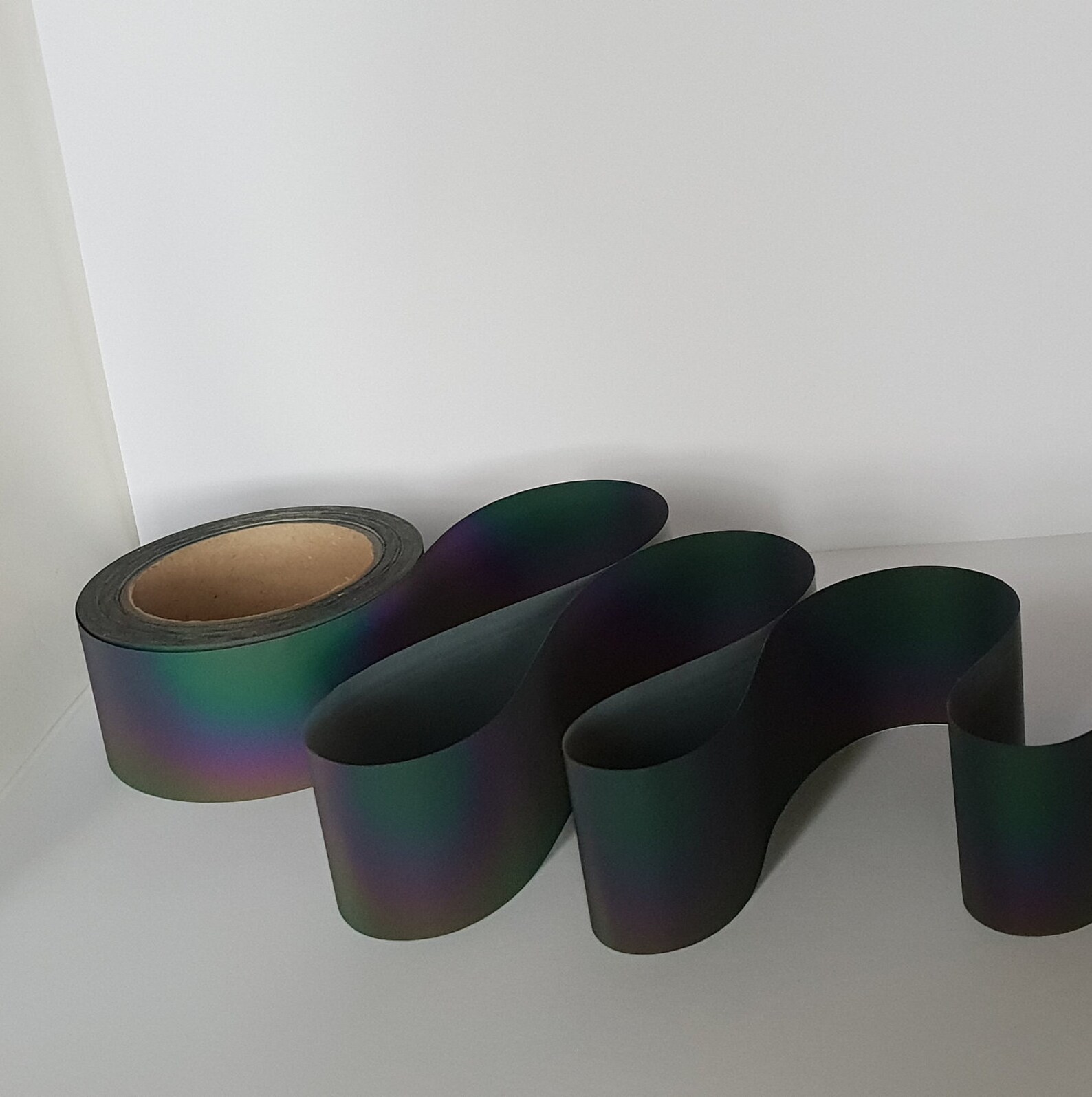 Rainbow Reflective Iridescent Tape 5cm Wide, Sew On, High Vis ...