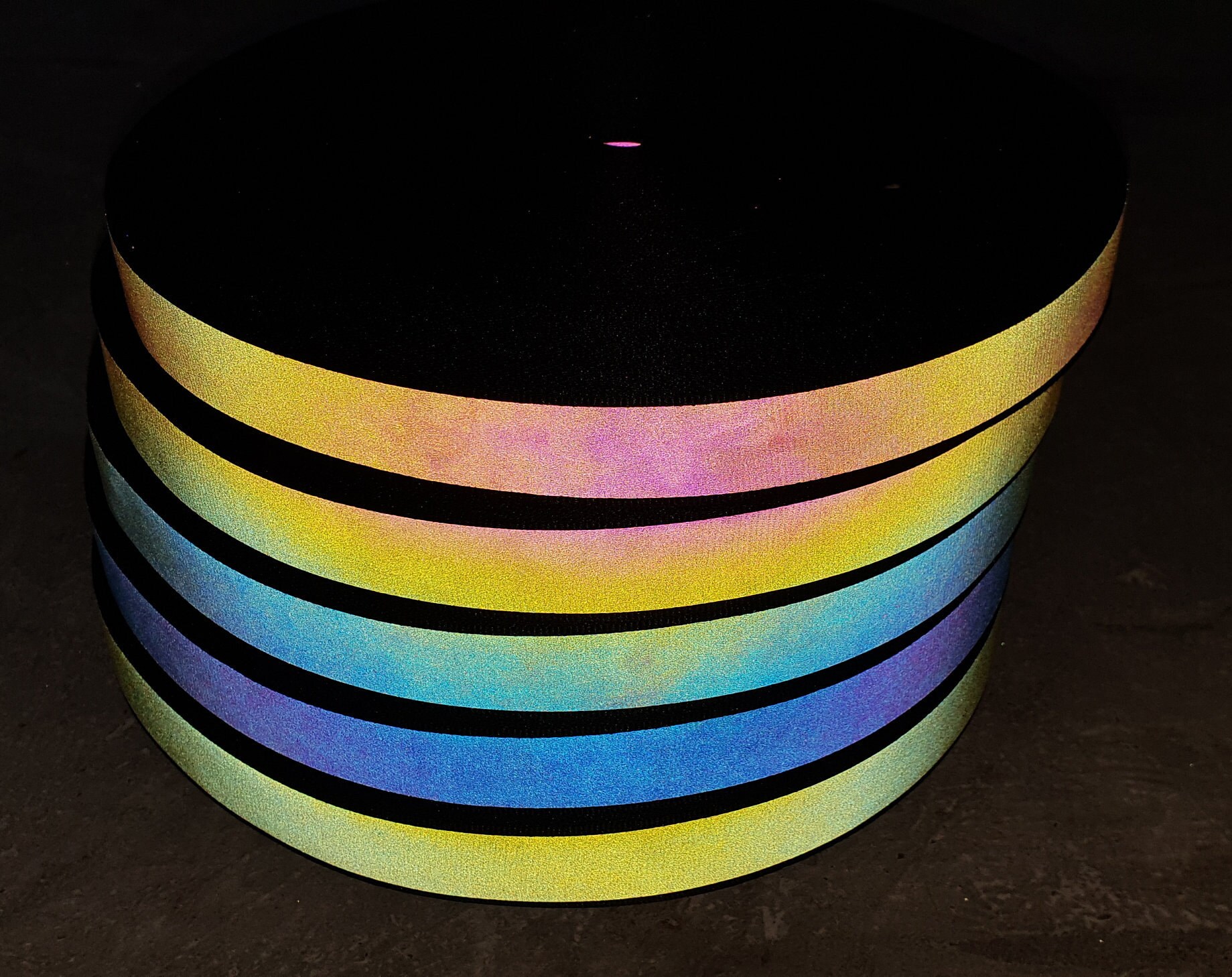 Rainbow Reflective Grosgrain Iridescent Tape in Various - Etsy UK