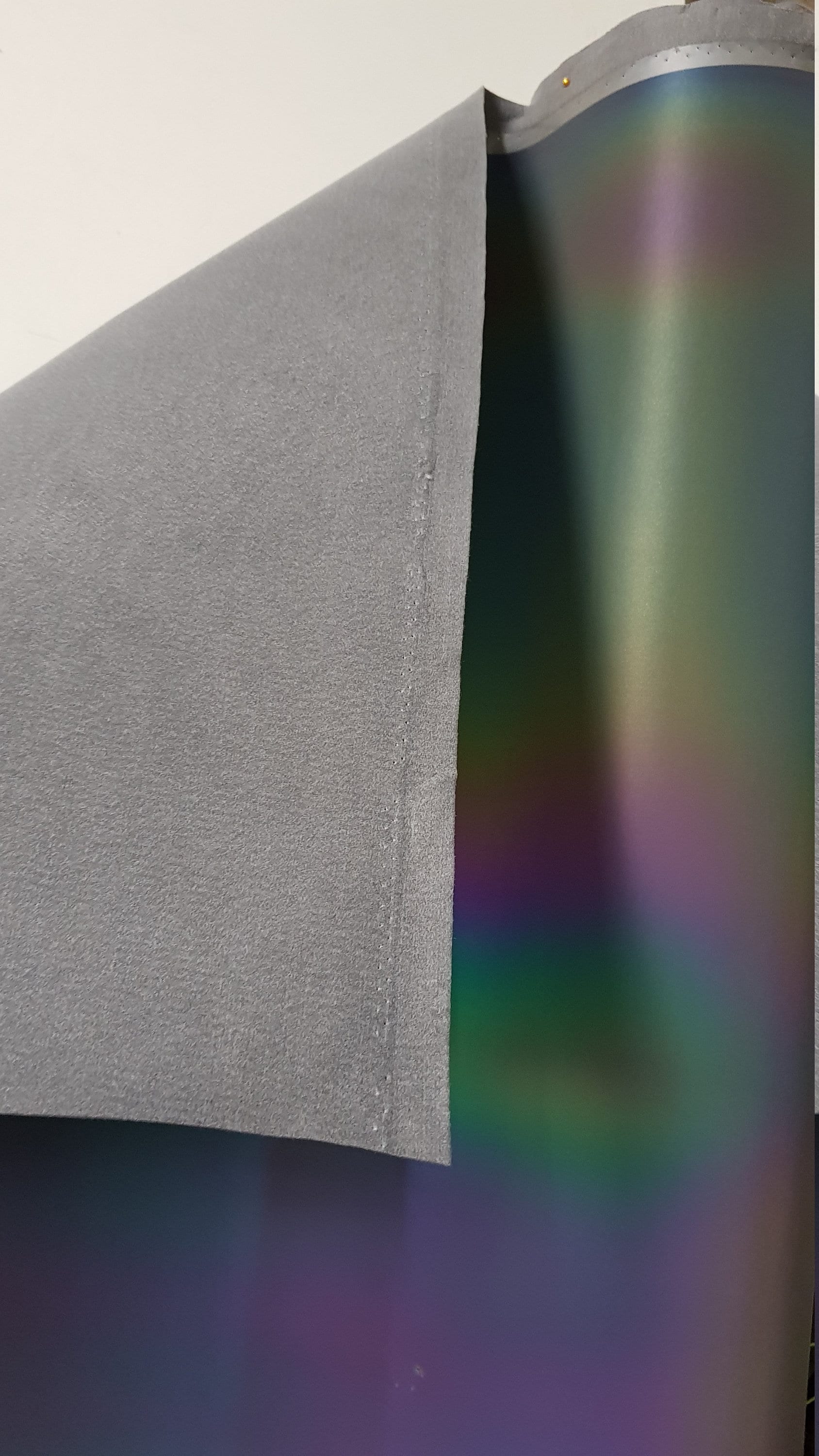 Reflective Iridescent Vegan Leather Rainbow Leatherette Fabric - Etsy UK