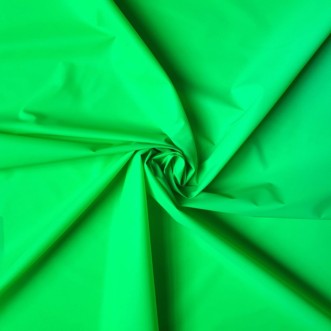 Neon Green Reflective PL WOVEN Fabric, High-vis, High Visibility ...