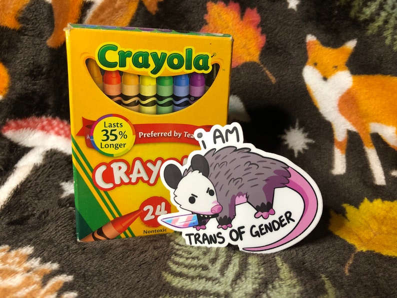 Trans of Gender Sticker - Etsy